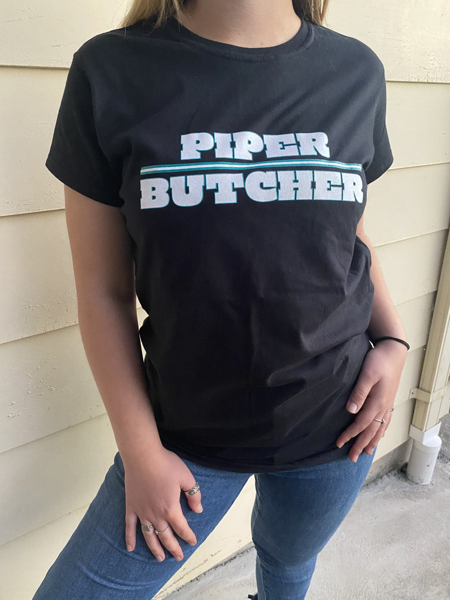 Piper Butcher- Black T-shirt | Piper Butcher