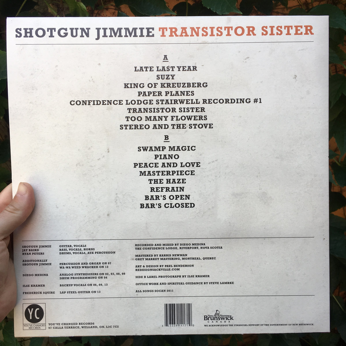 Transistor Sister | Shotgun Jimmie