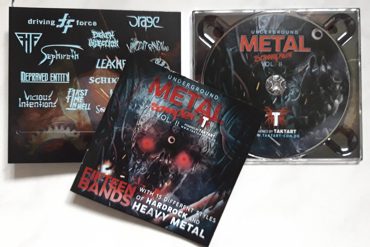 CD-Digipack "Underground Metal Sampler vol. II" | First Time In Hell