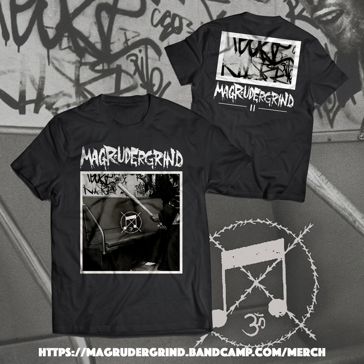 Magrudergrind "II" T-Shirt (available only until Sept.10) | Magrudergrind