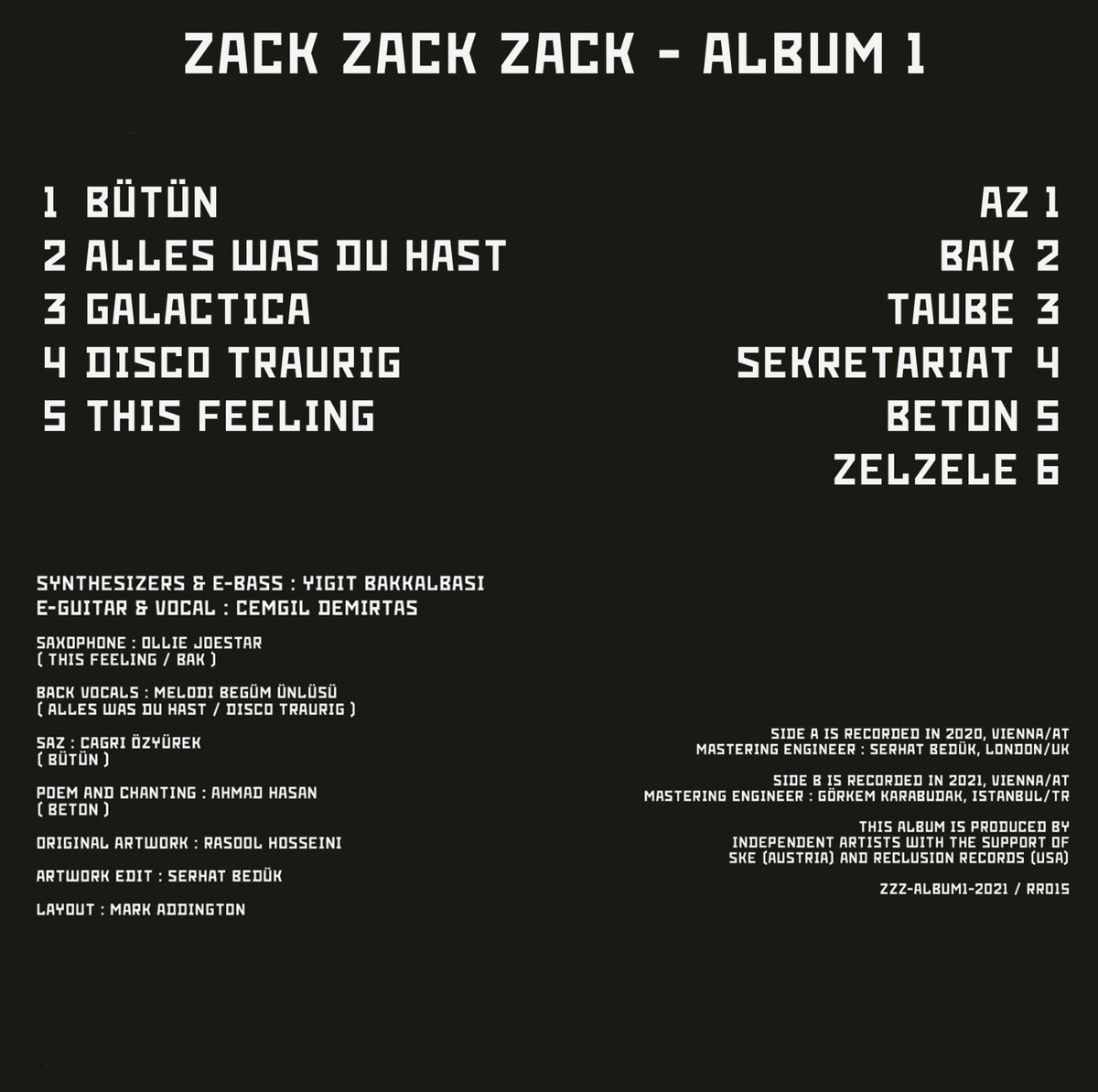 Album 1 | Zack Zack Zack