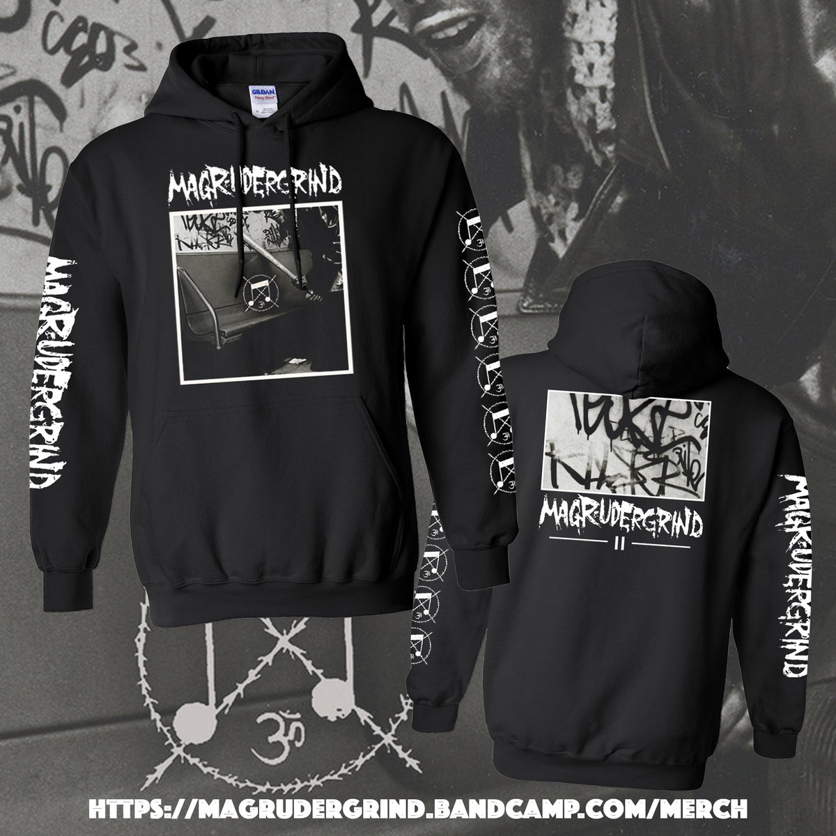 Magrudergrind "II" Pullover Hoodie (PRE-ORDER EXTENDED 24-HOURS ENDS ...