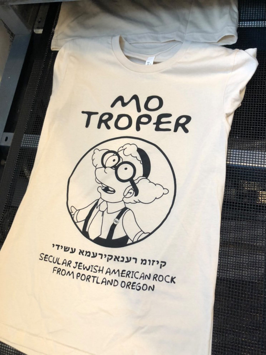 "Secular Jewish American Rock" shirt | Mo Troper