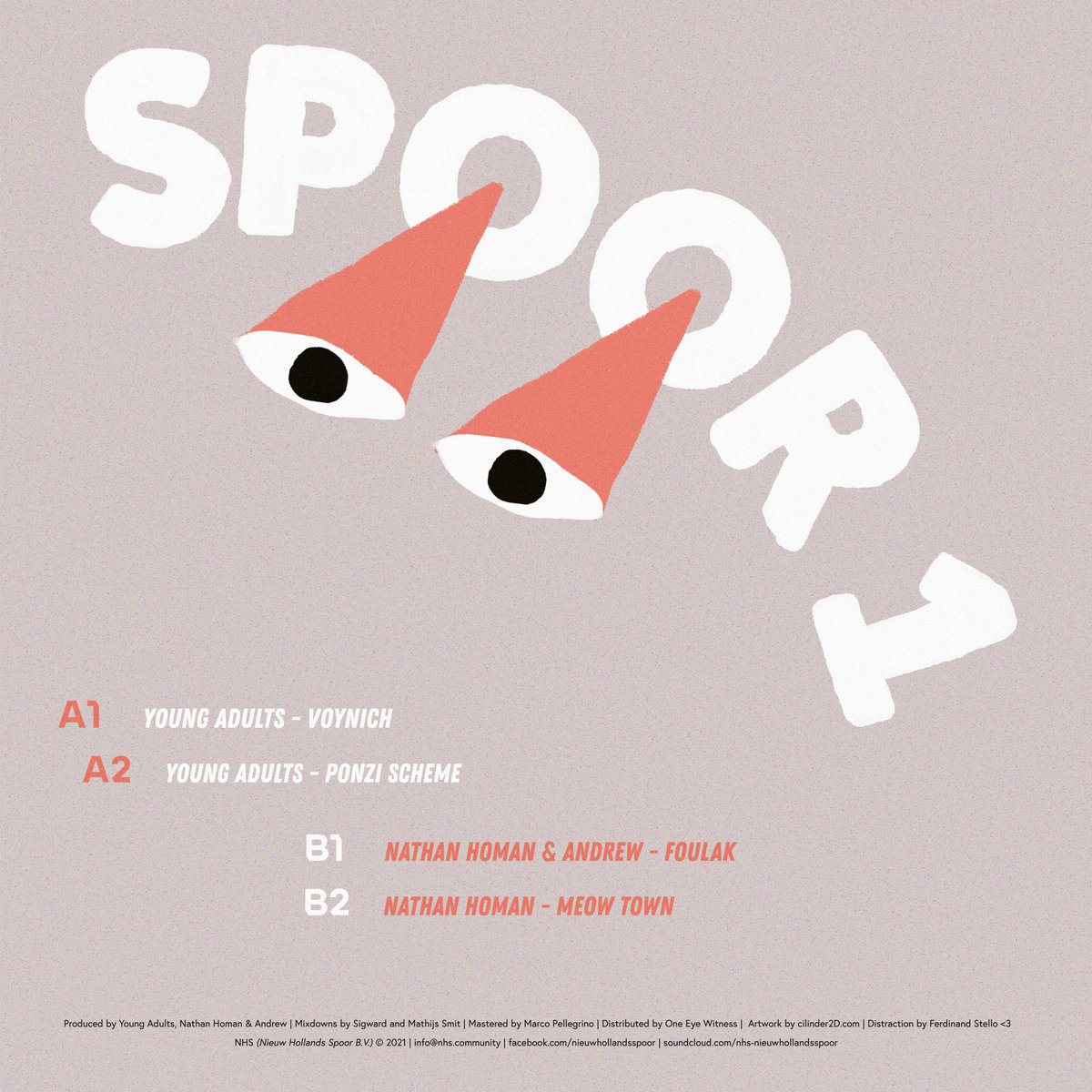 VA - NHS - Nieuw Hollands Spoor [SPOOR1] | Young Adults, Nathan Homan ...