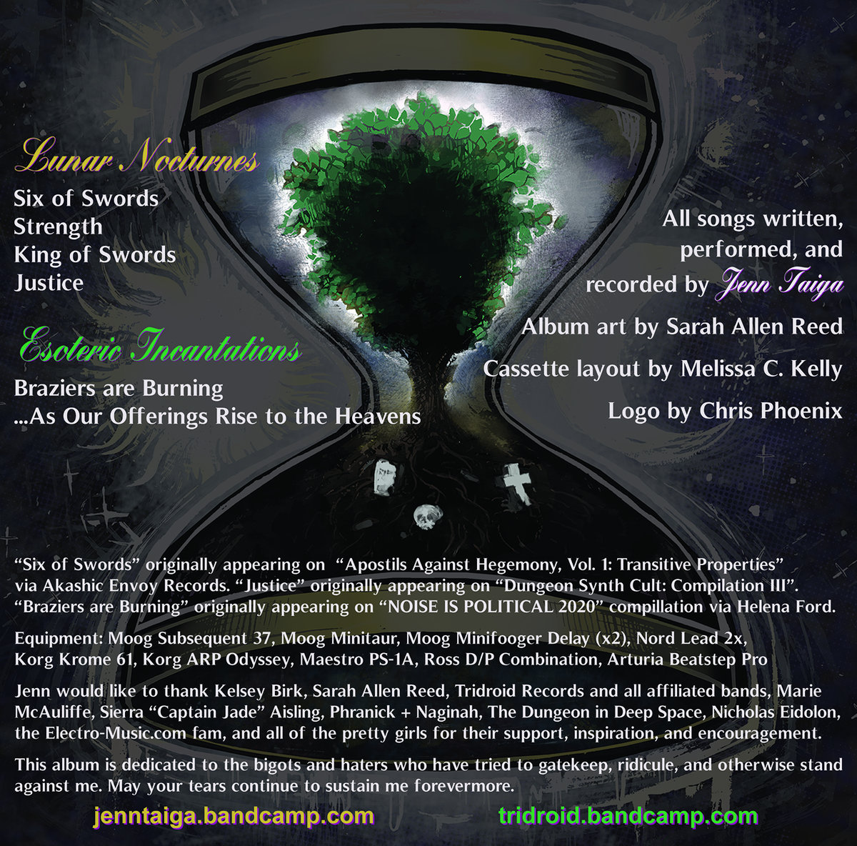 Lunar Nocturnes and Esoteric Incantations | Jenn Taiga | Tridroid Records