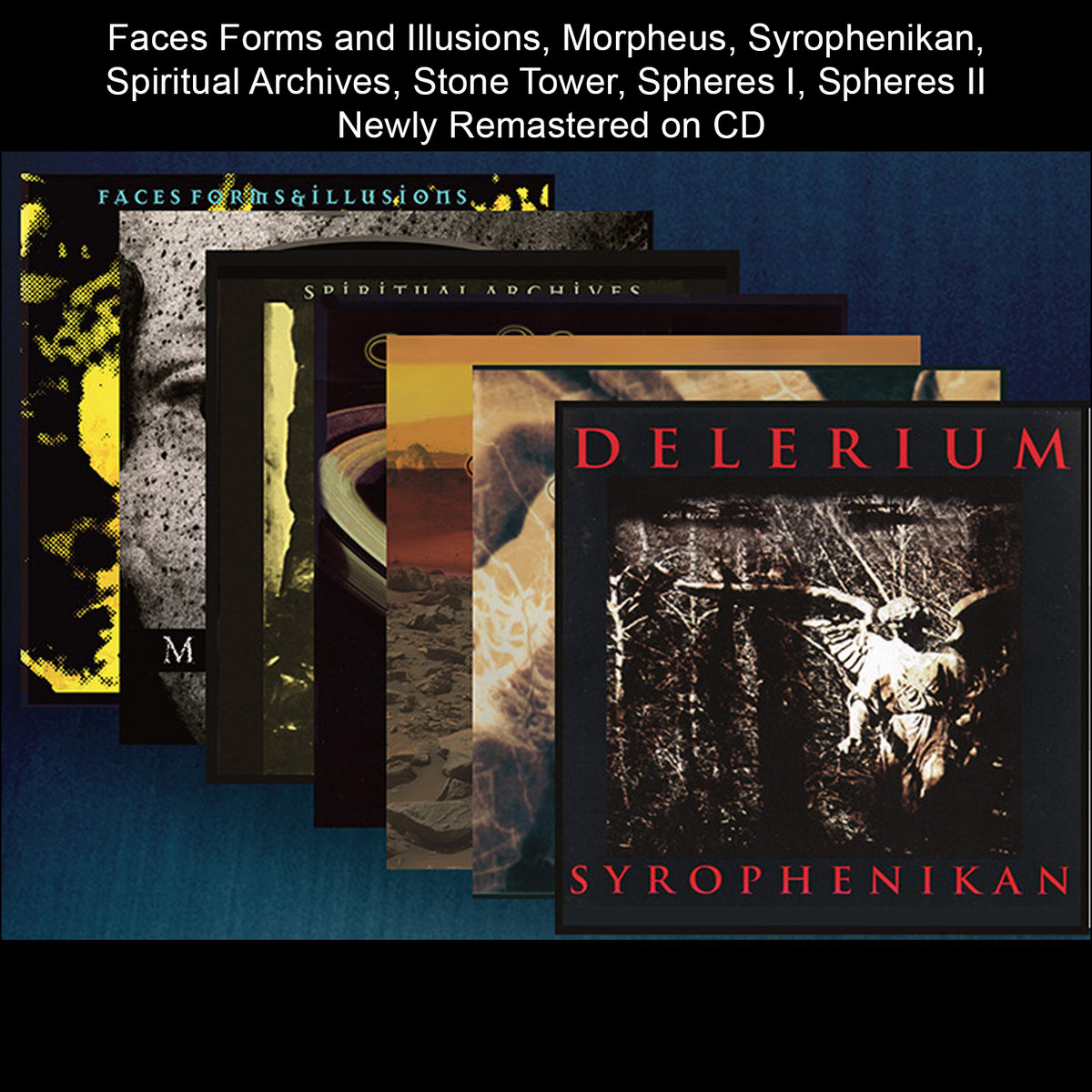 Bundled: Remastered Faces Forms and Illusions, Morpheus, Syrophenikan, Spiritual Archives, Stone ...