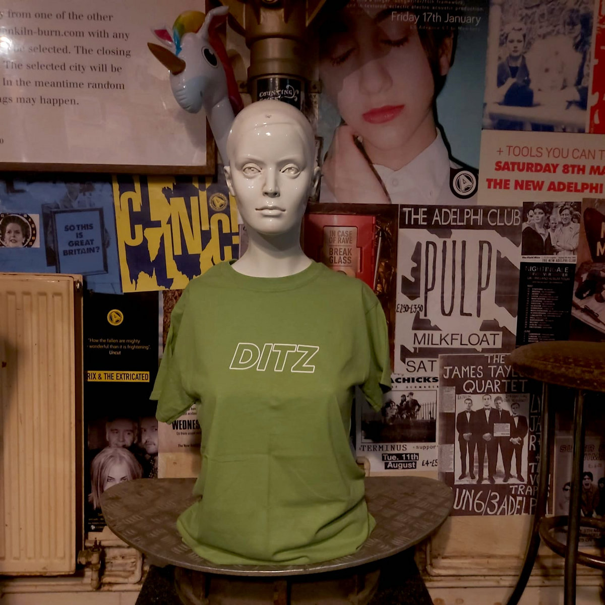 DITZ Basics T-Shirt (green/white) | DITZ