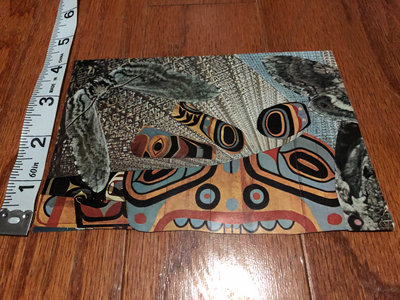 Original Collage Art: Misner Space "Bent Reality" | Hooker Vision