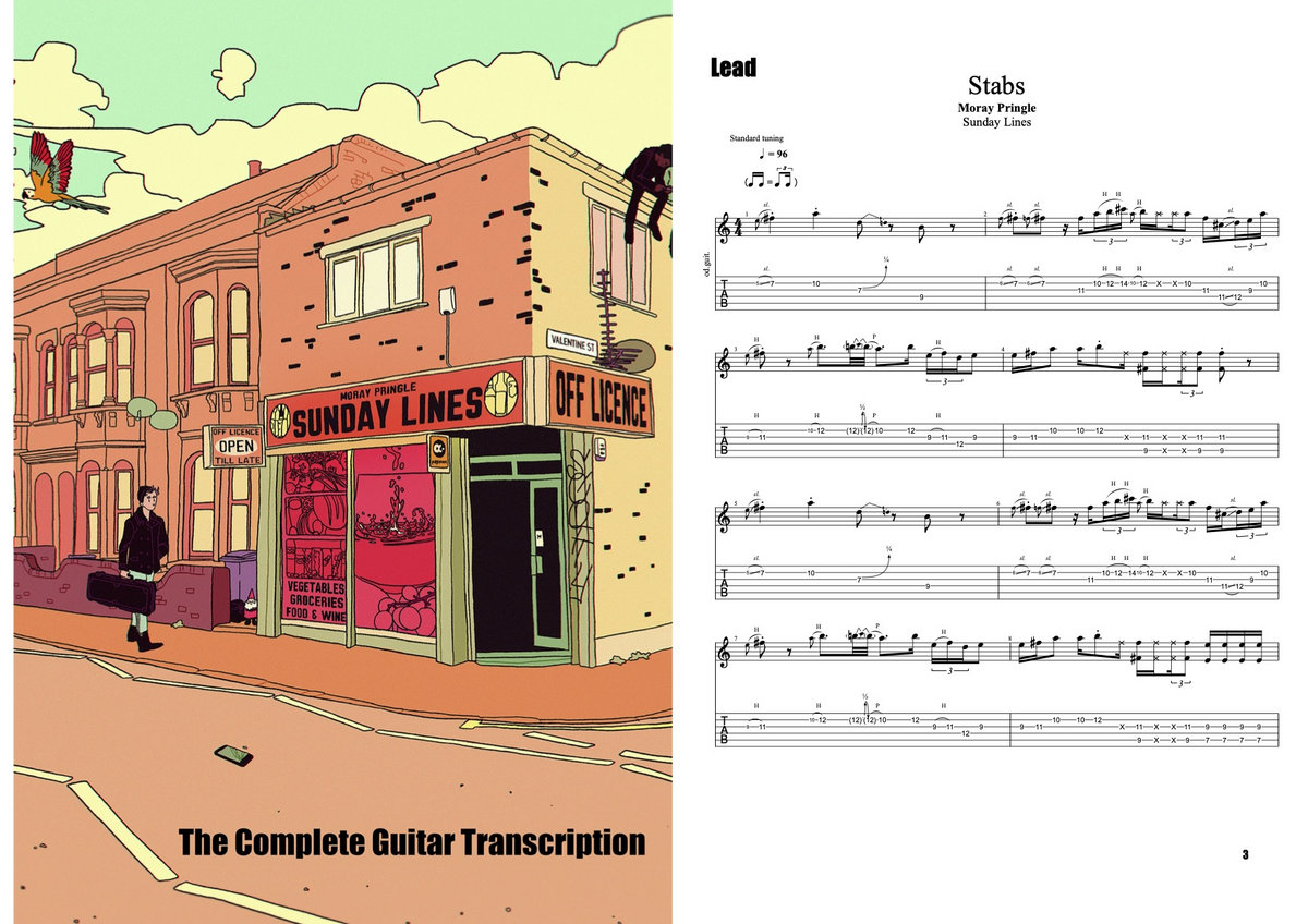 "Sunday Lines" - The Complete Guitar Transcription | Moray Pringle
