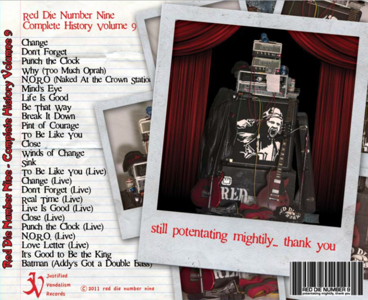 Complete History - Volume 9 | Red Die Number Nine