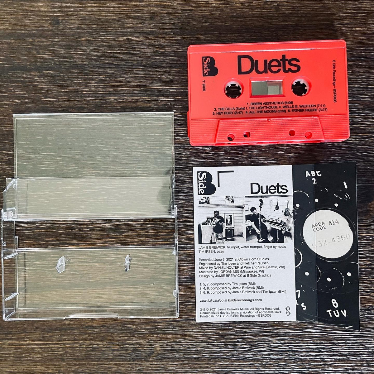 Duets | Jamie Breiwick | B Side Recordings