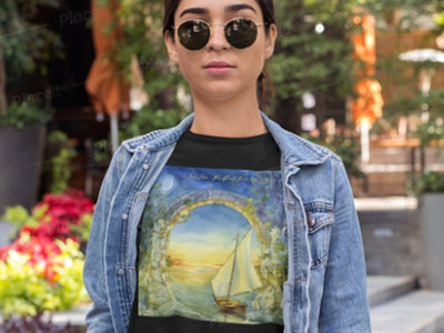 T-shirt with "We're Already Gone" album cover | Jared Fiske