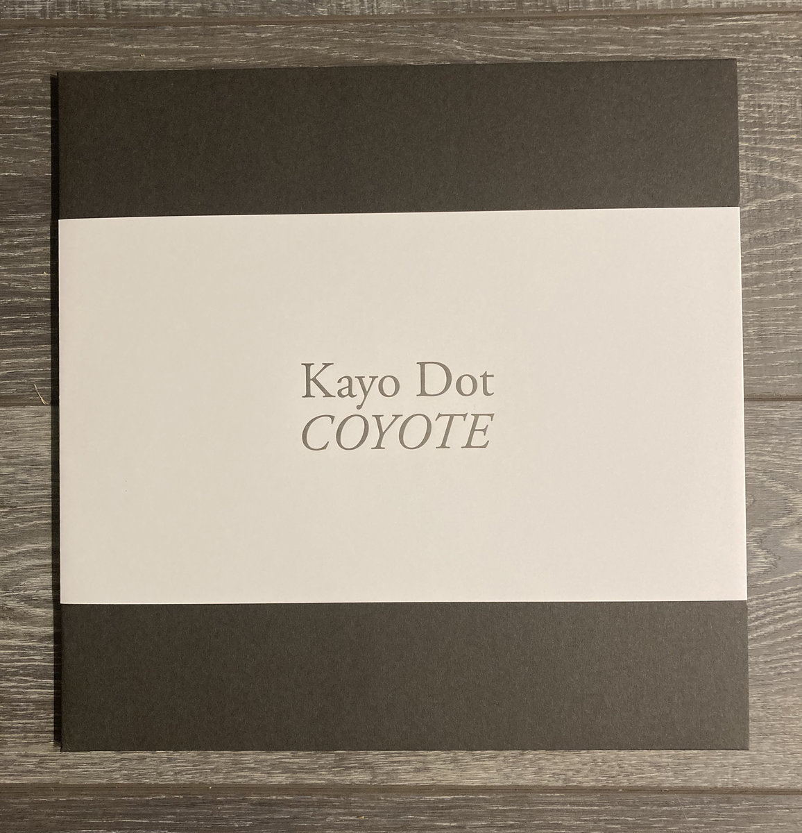 Coyote | Kayo Dot | Kayo Dot (and the music of Toby Driver)