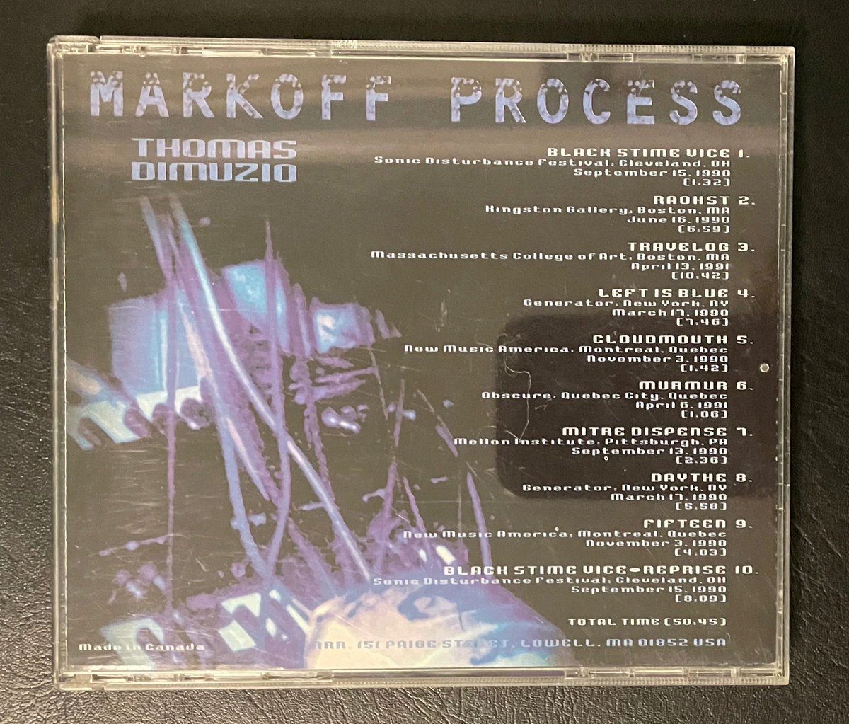 Markoff Process | Thomas Dimuzio