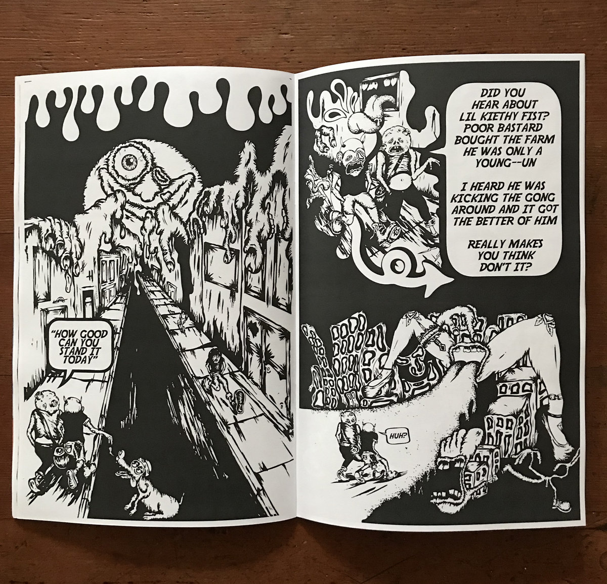 B.A.C.K. Underground Comic Book - Issue 3 | Silver Current Records