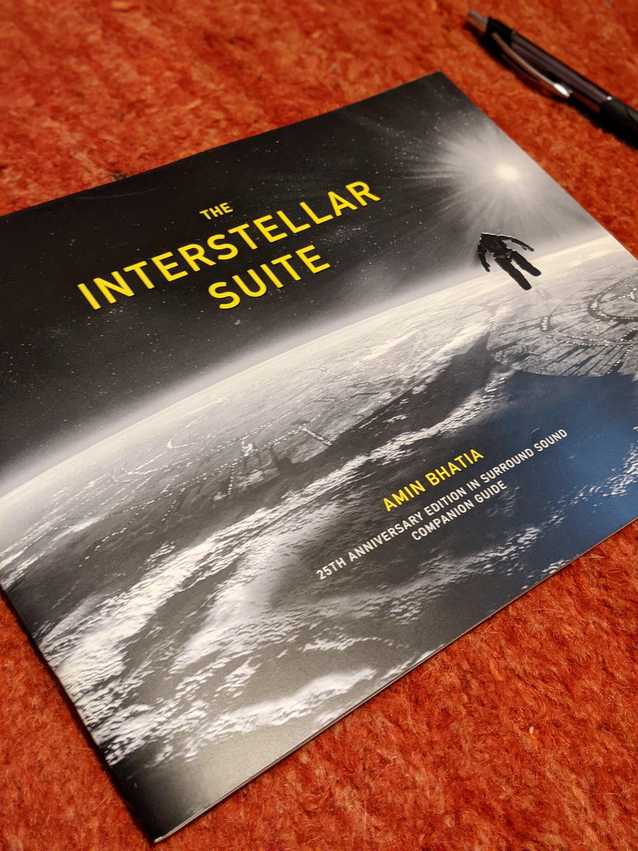 THE INTERSTELLAR SUITE Companion Liner Notes Coffee Table Book | Amin ...