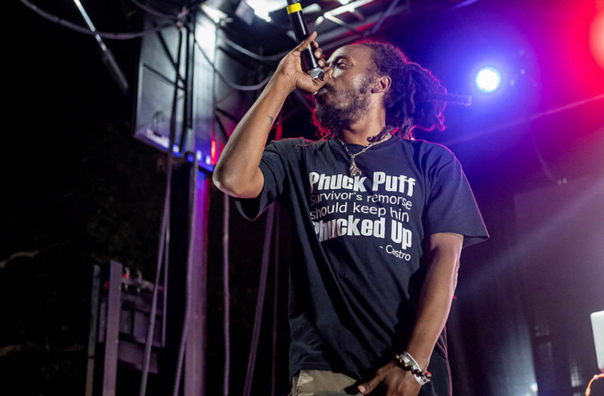 Phuck Puff T-shirt by Curly Castro | Wrecking Crew