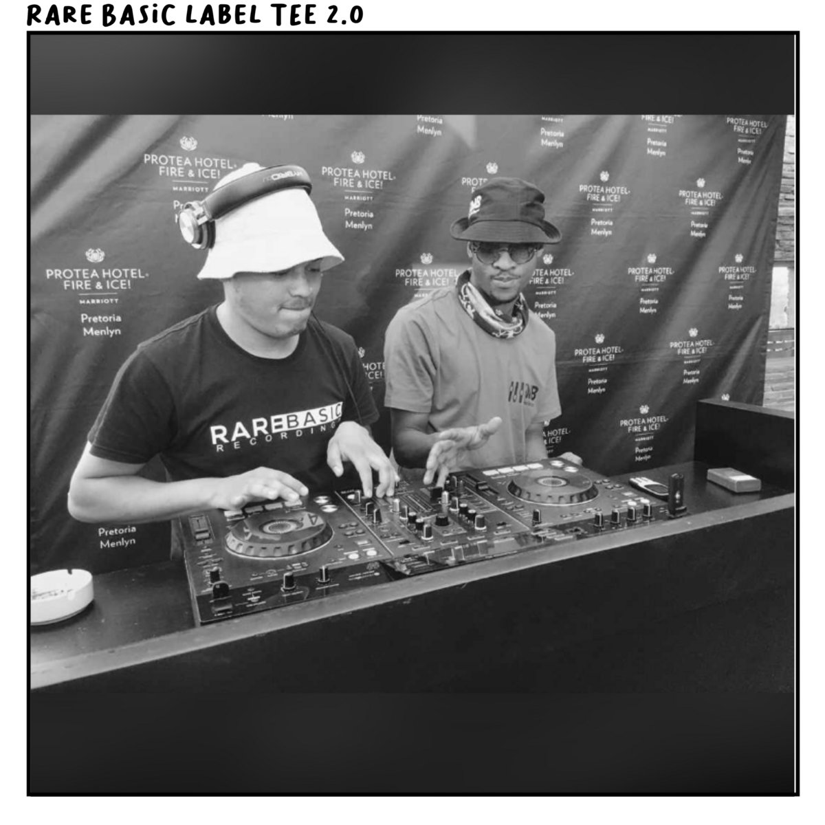 Rare Basic Recs. Label Tee | Rare Basic Recordings