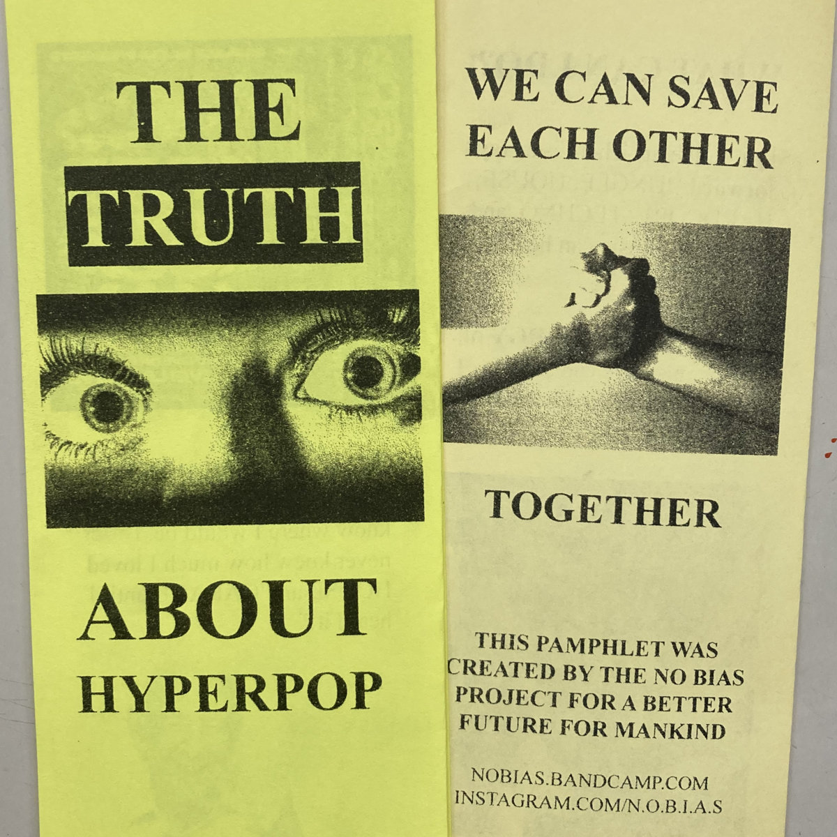 THE TRUTH ABOUT HYPERPOP PAMPHLET 10 PACK | NO BIAS