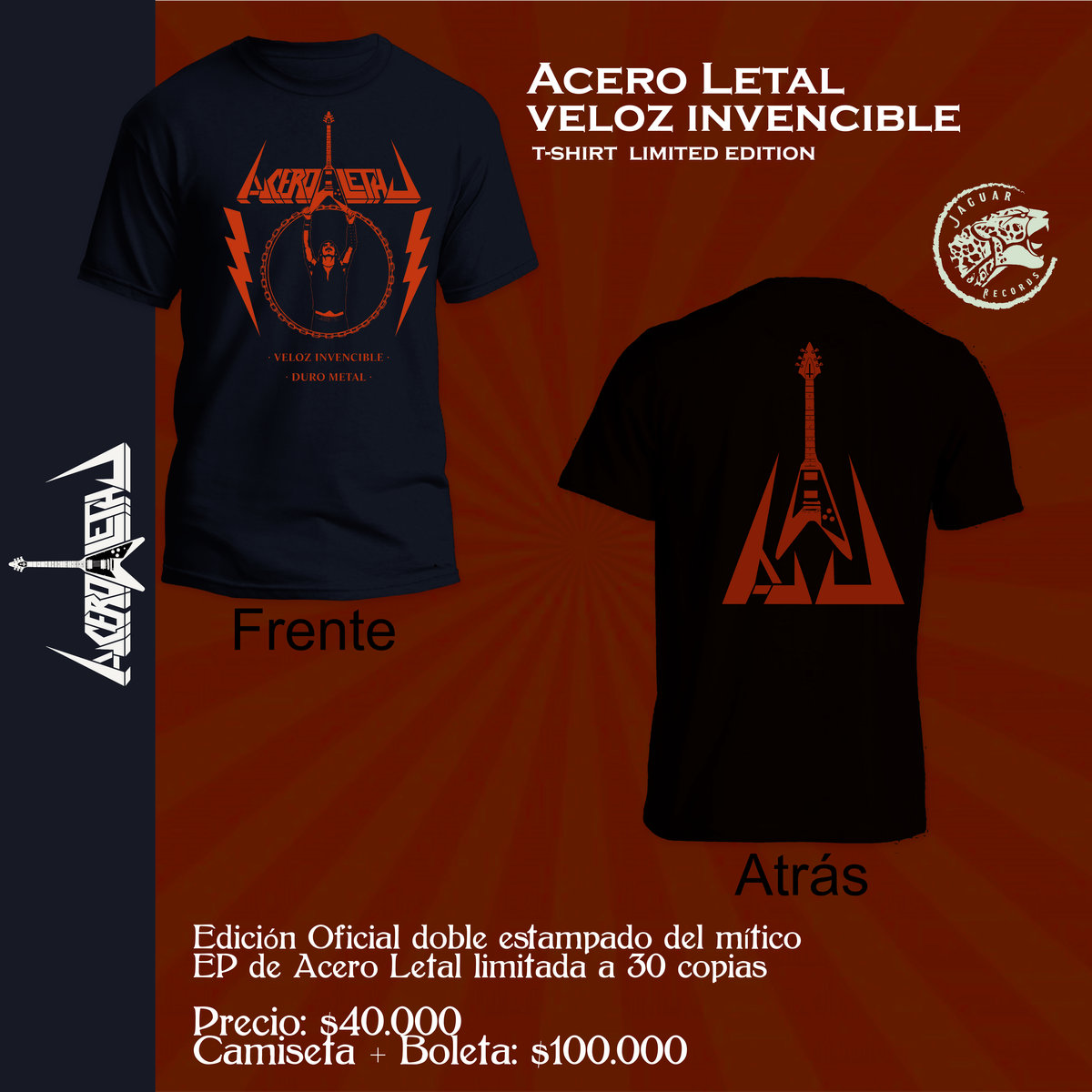 Acero Letal - Por la Gloria del Metal | Jaguar Records