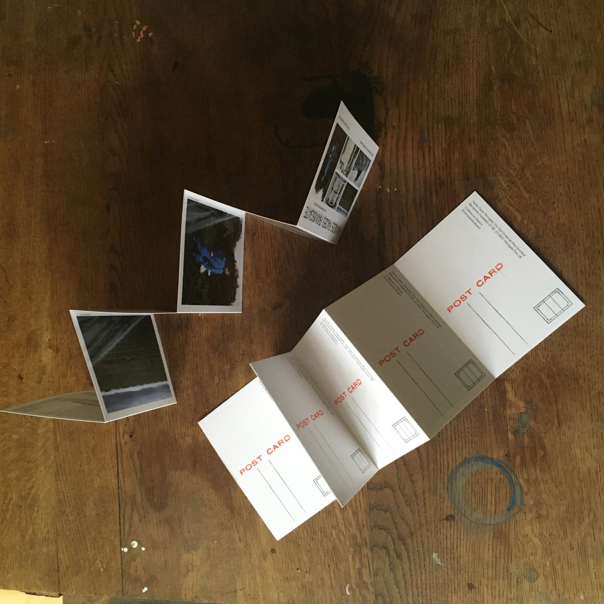 Concertina Postcards 'Hands, Faces, Ramsgate' | Marianne Dissard