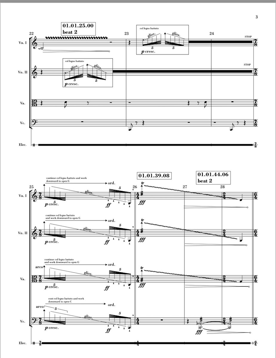 Ivory Wave for String Quartet and Electronics | Leanna Primiani