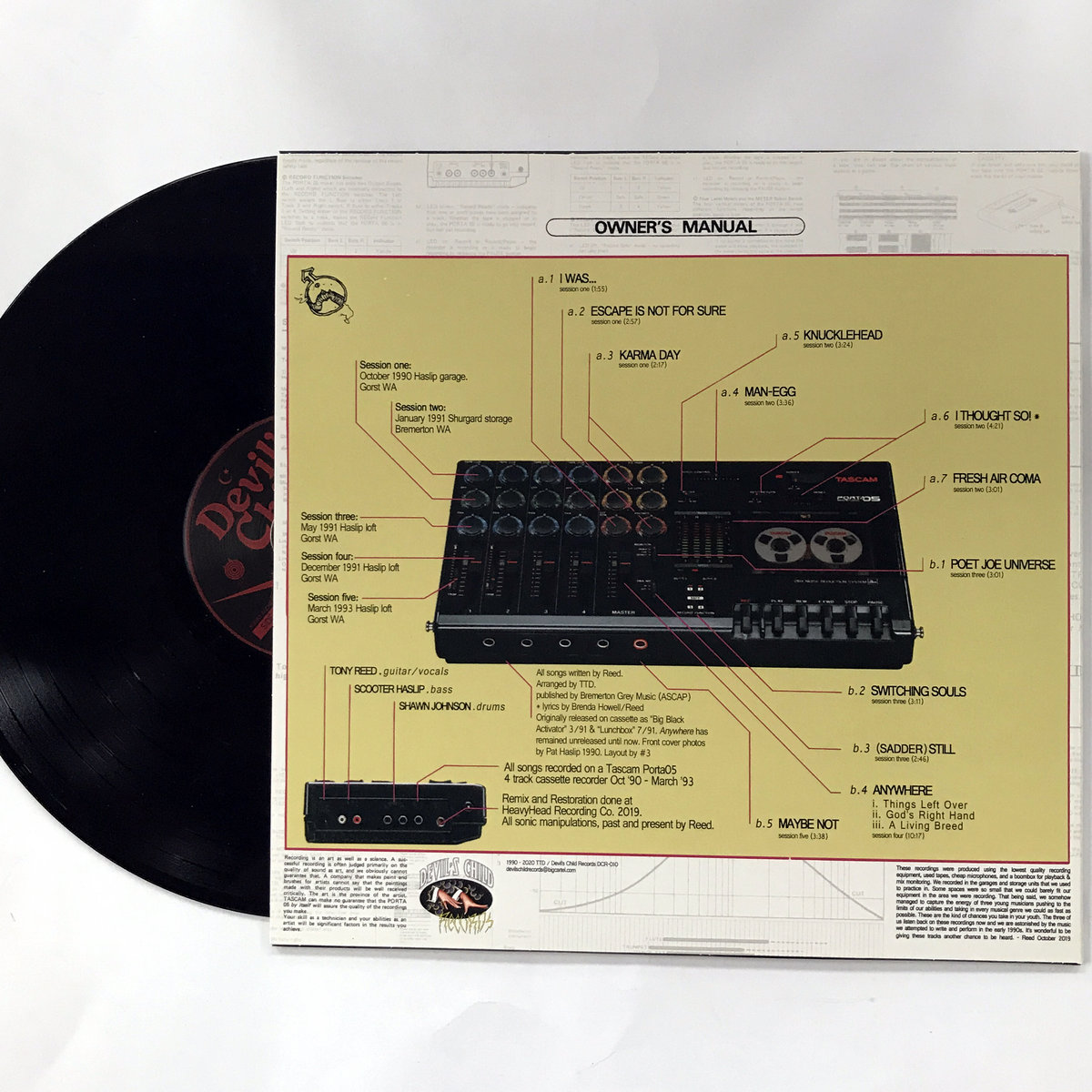 Dreamsongs vol. II (1990-1993) | TWELVE THIRTY DREAMTIME | Tony Reed ...