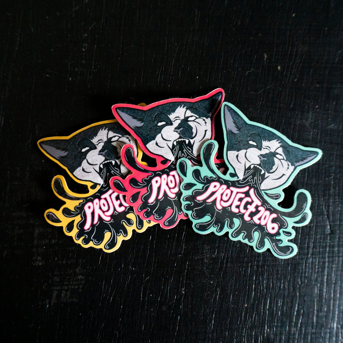 Project 206 sticker pack | Galen Bundy