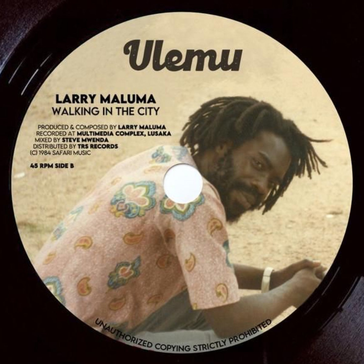 LARRY MALUMA - Staying In The World / Walking In The Street | TRS Records