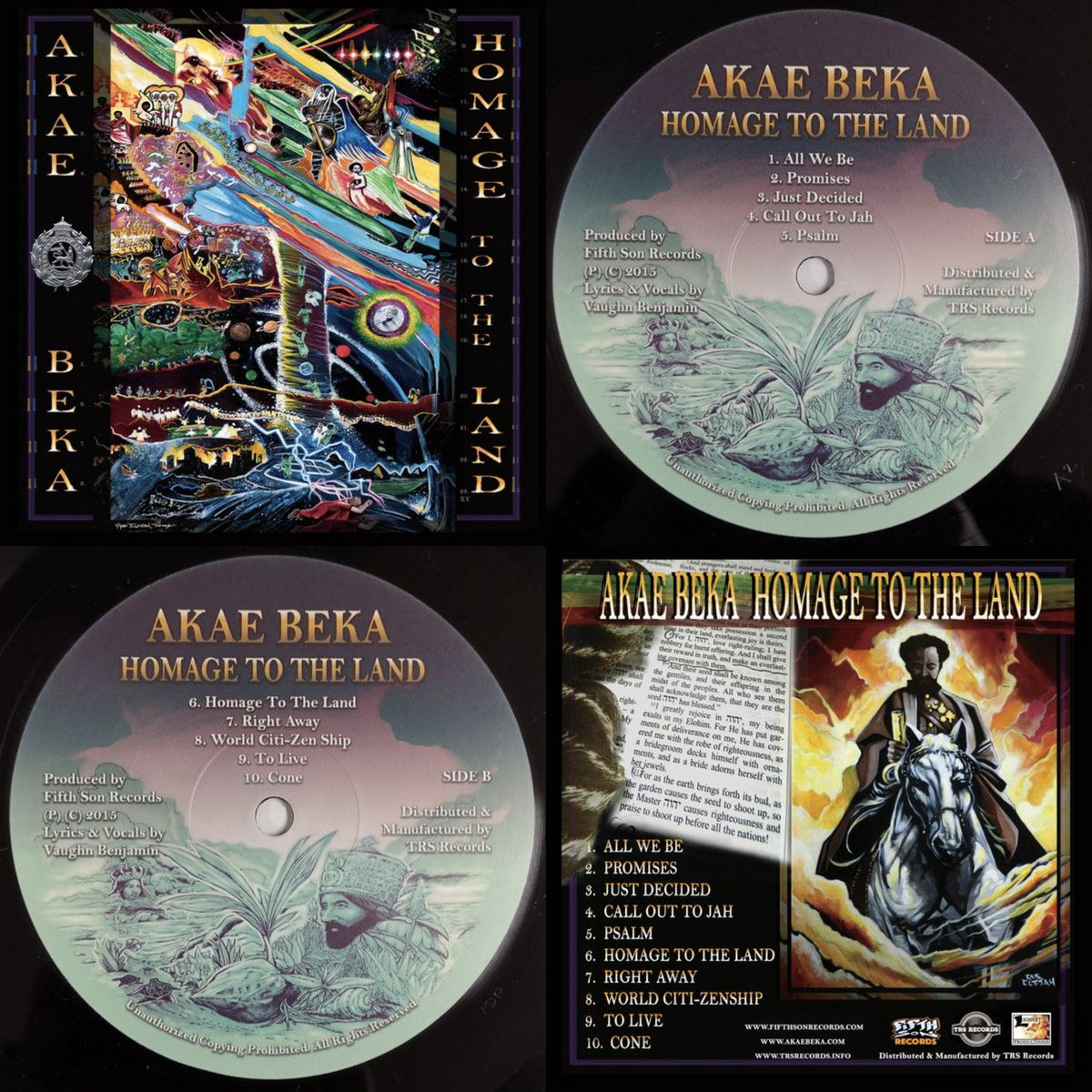 AKAE BEKA - Homage To The Land | TRS Records