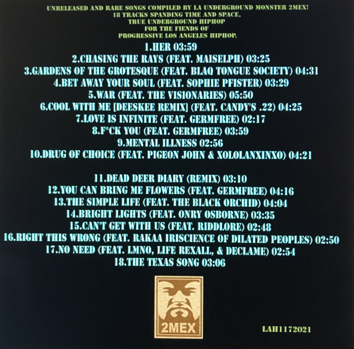 Cartoon boyfriend | 2MEX | L.A. HILL RECORDS