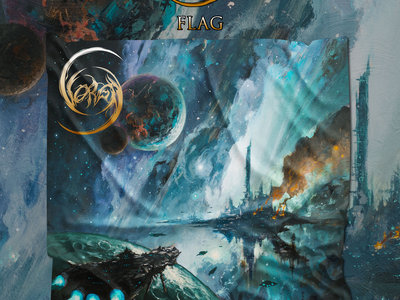 VORGA - Striving Toward Oblivion Album Full Size Artwork Flag | Vorga