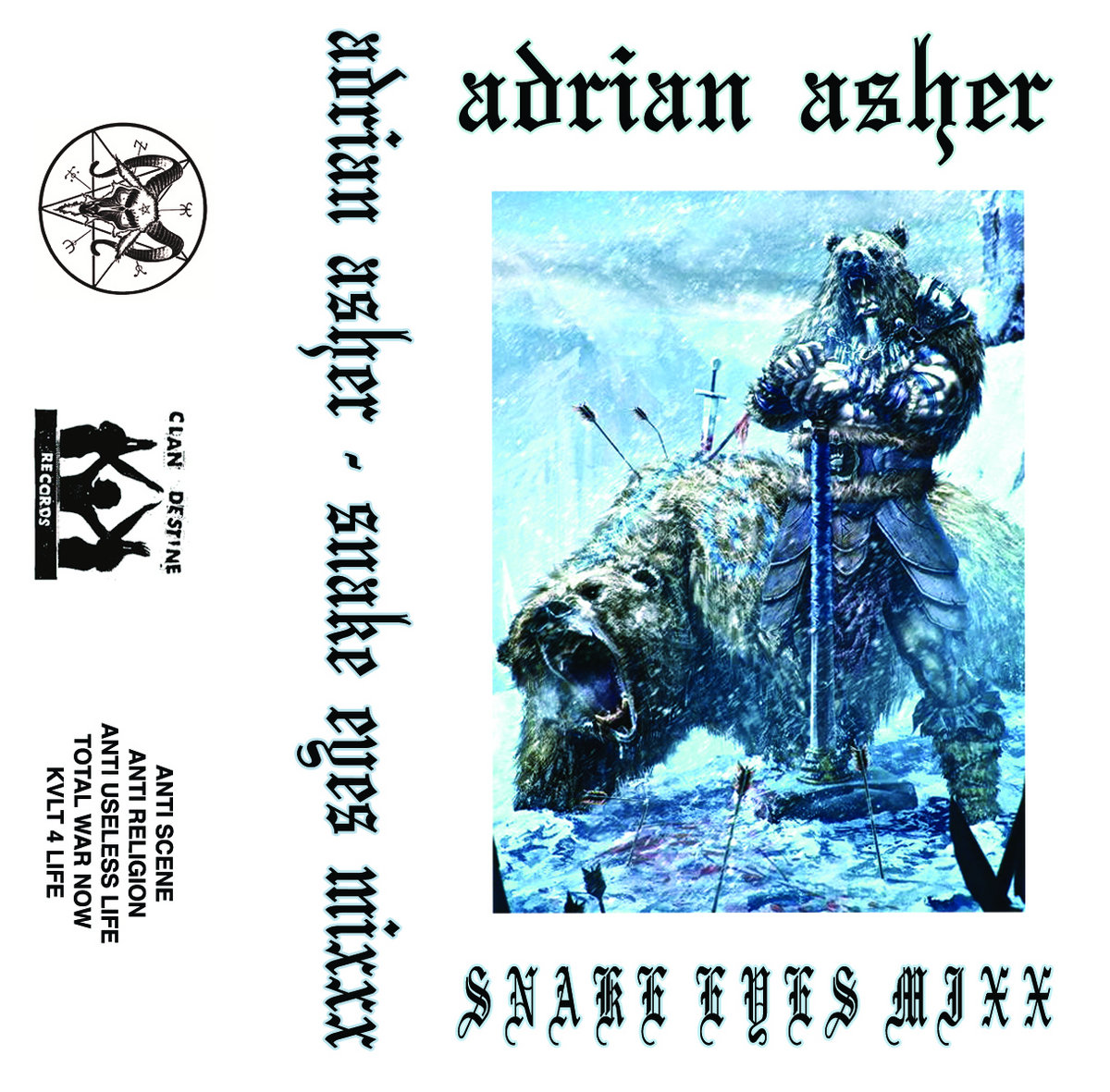SNAKE EYES MIXXX | adrain asher | Clan Destine Records