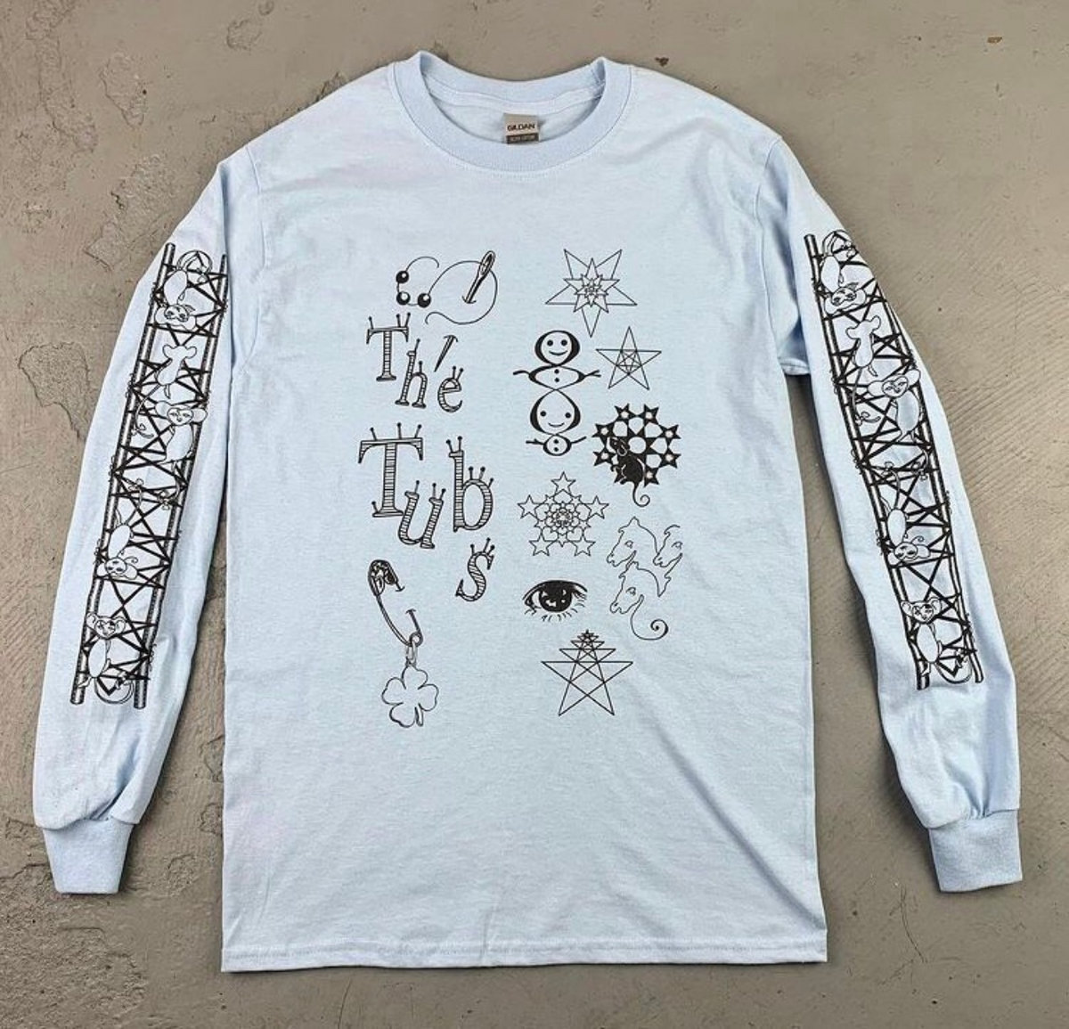 The Tubs - Baby Blue Long Sleeve | Gob Nation