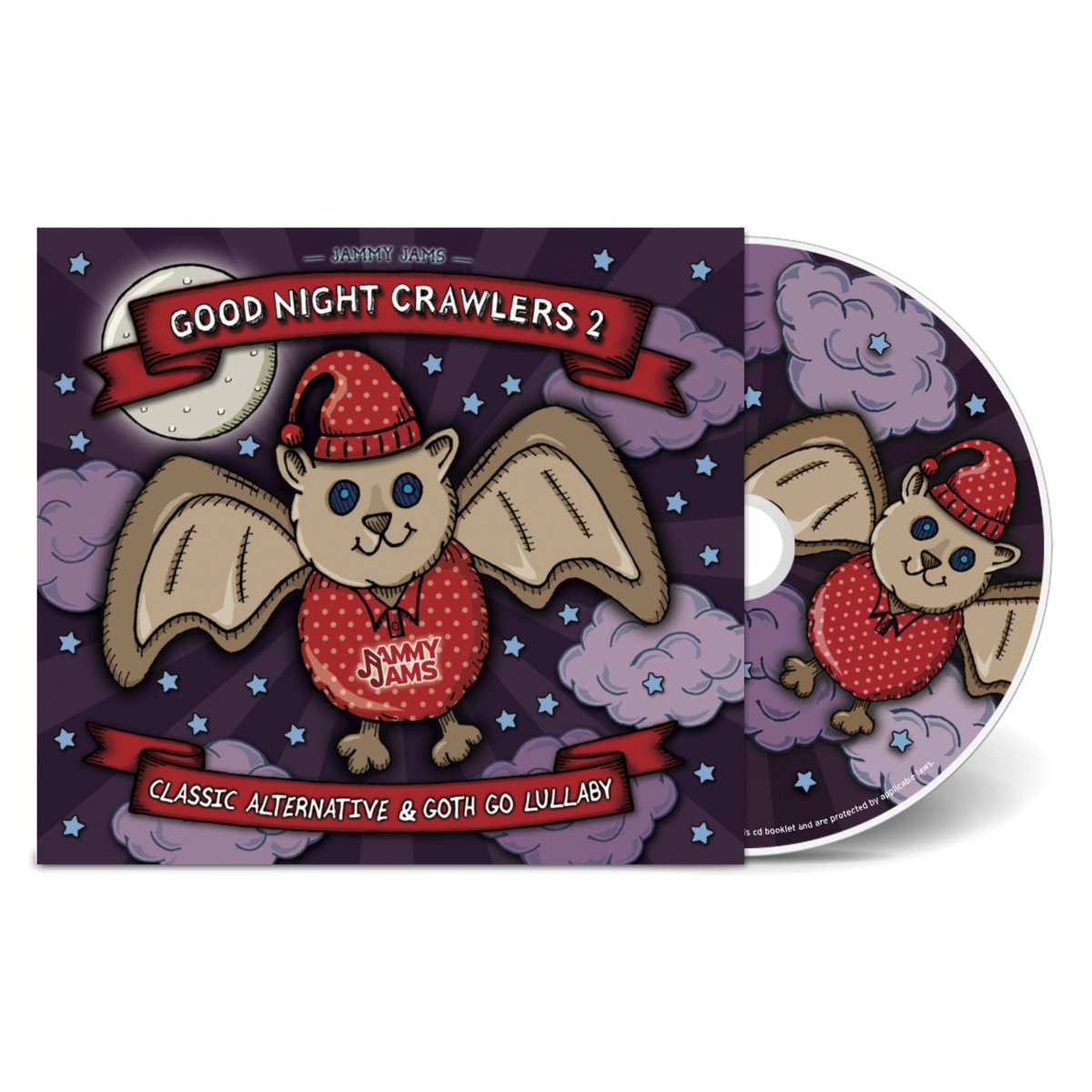 Good Night Crawlers 2: Classic Alternative & Goth Go Lullaby | Jammy Jams