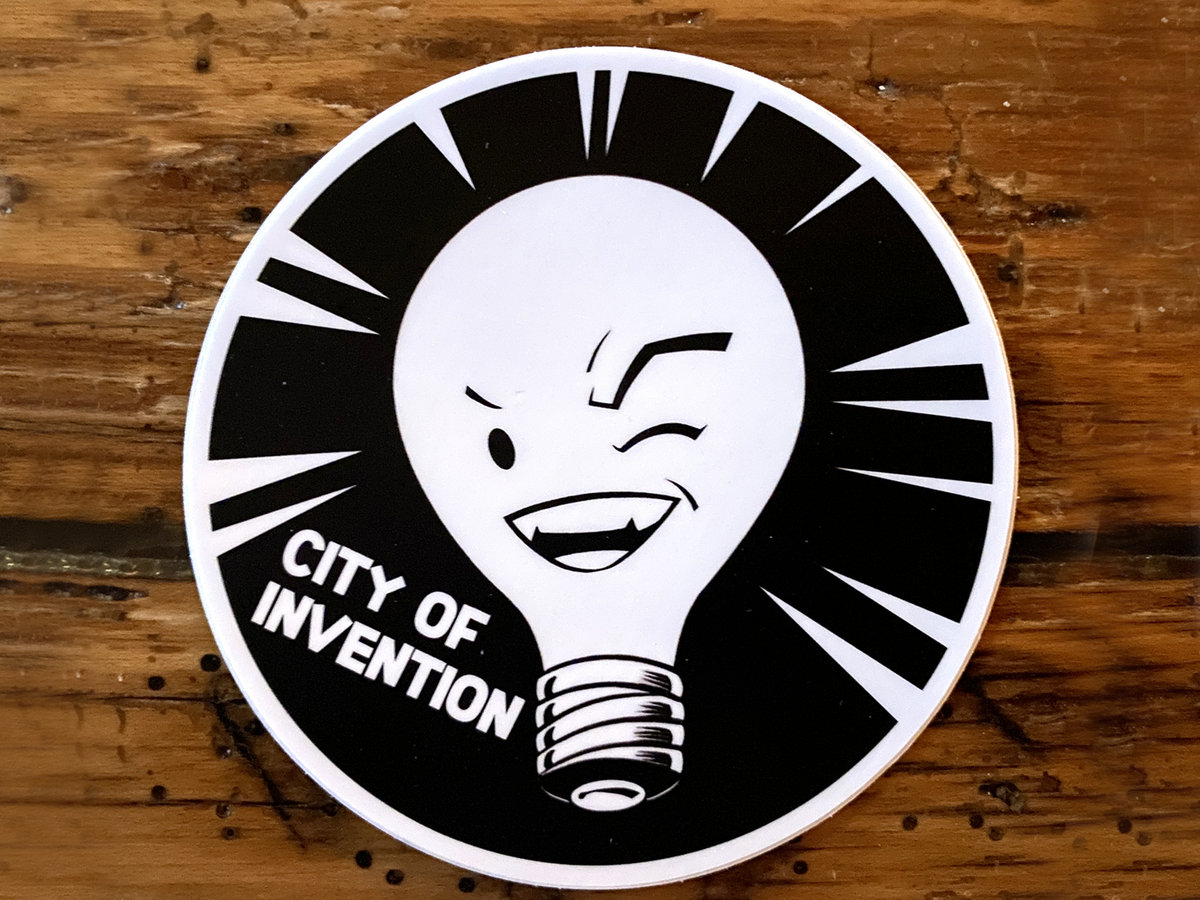 Sticker | City Of Invention