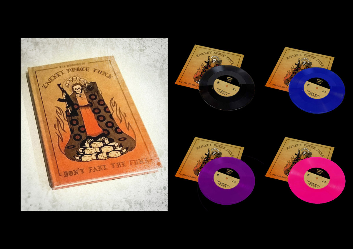 "DON'T FAKE THE FUNK" : Book + 7" Vinyl Bundle | ZACKEY FORCE FUNK