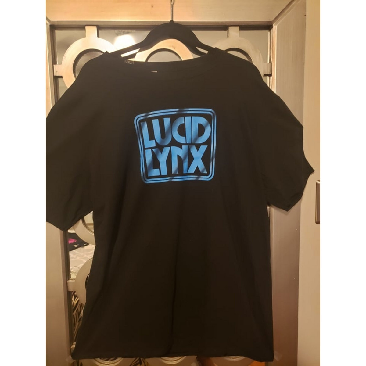 Lucid Lynx Retro Logo Shirt Blue | Lucid Lynx