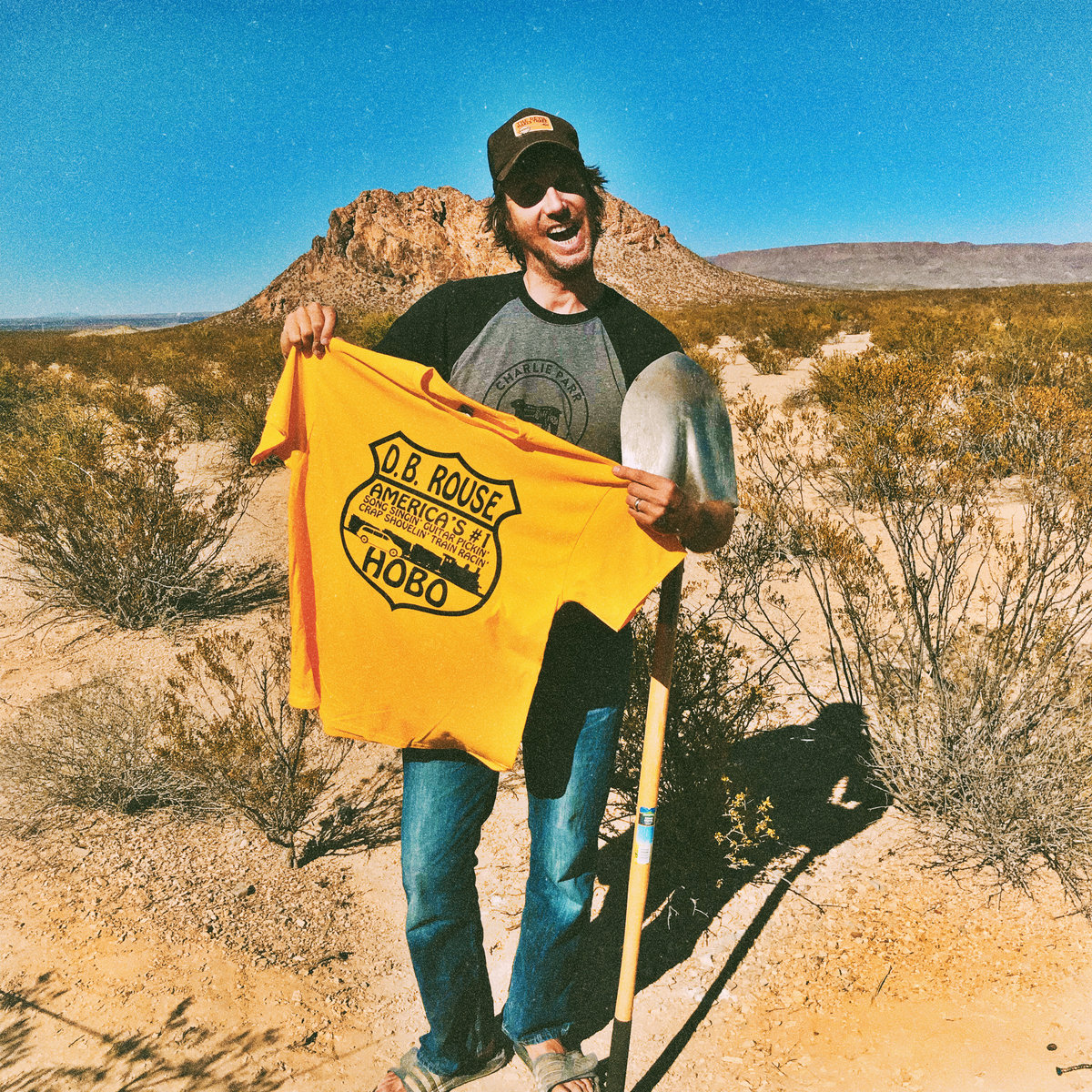 Gold Route 66 Road Sign Shirt | D.B. Rouse