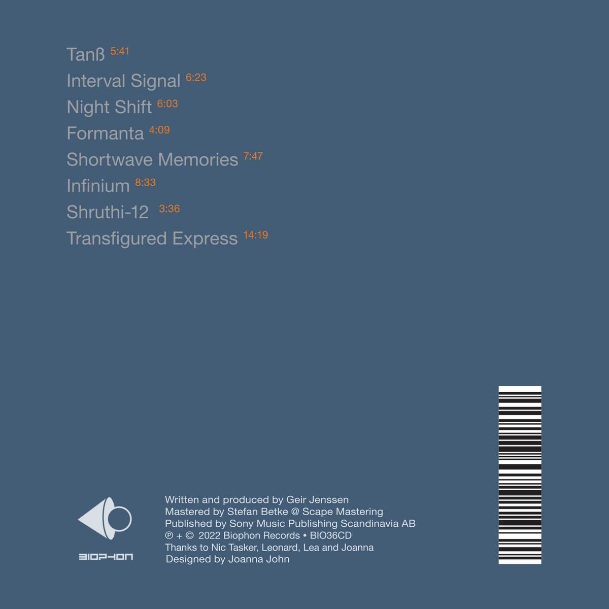 Shortwave Memories | Biosphere