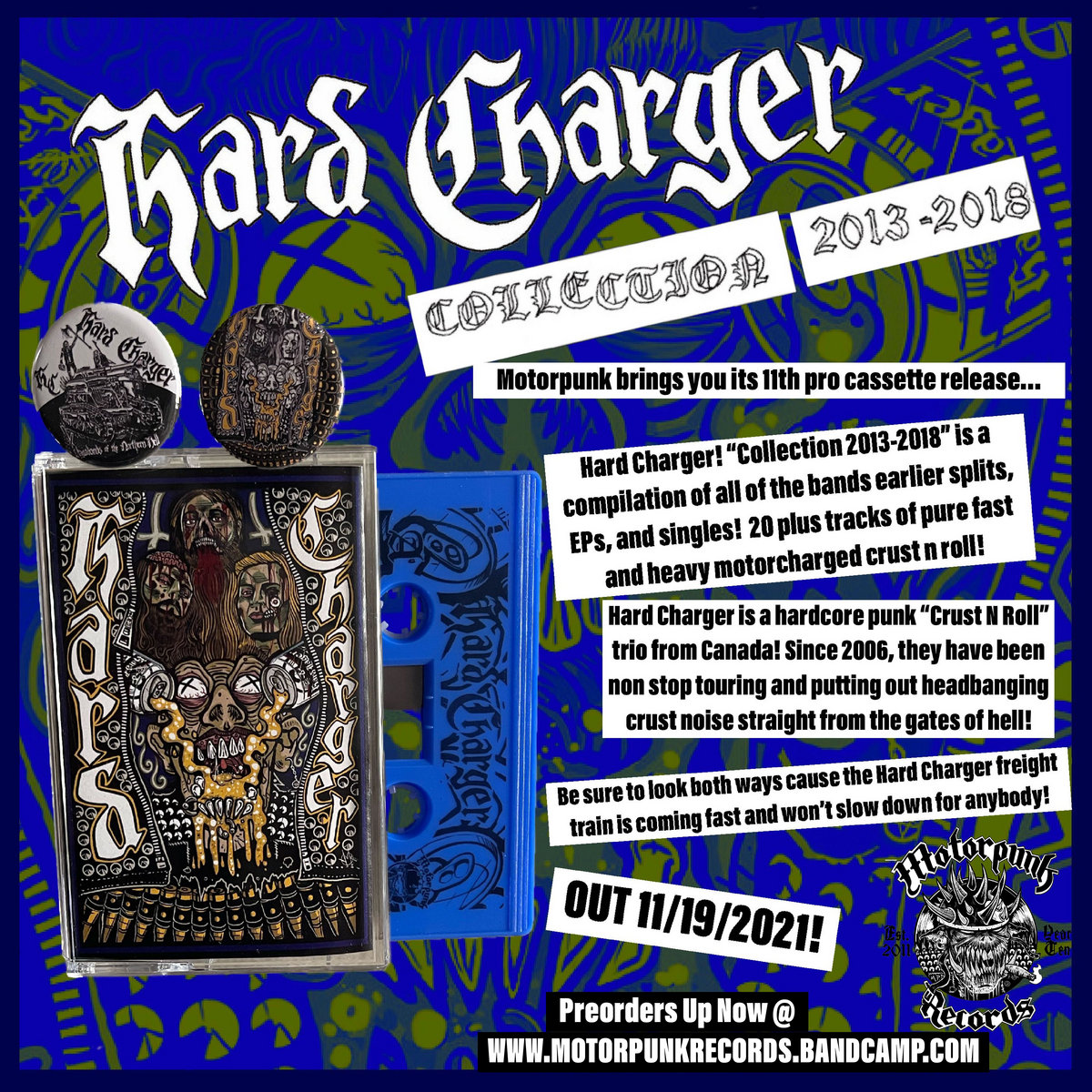 Hard Charger - Collection 2013-2018 | Hard Charger | Motorpunk Records