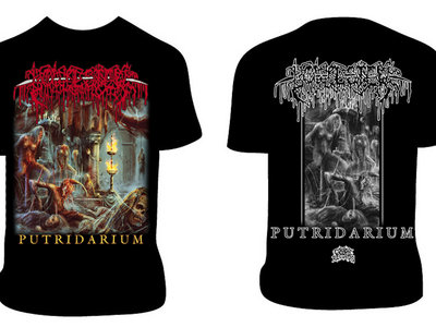 BOWEL STEW Putridarium Black T-shirt | coyoterecords