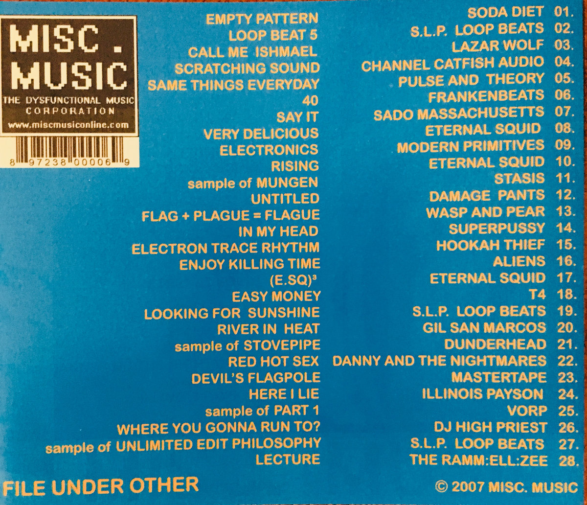 MISC. MUSIC SAMPLER | Severed Leg Productions