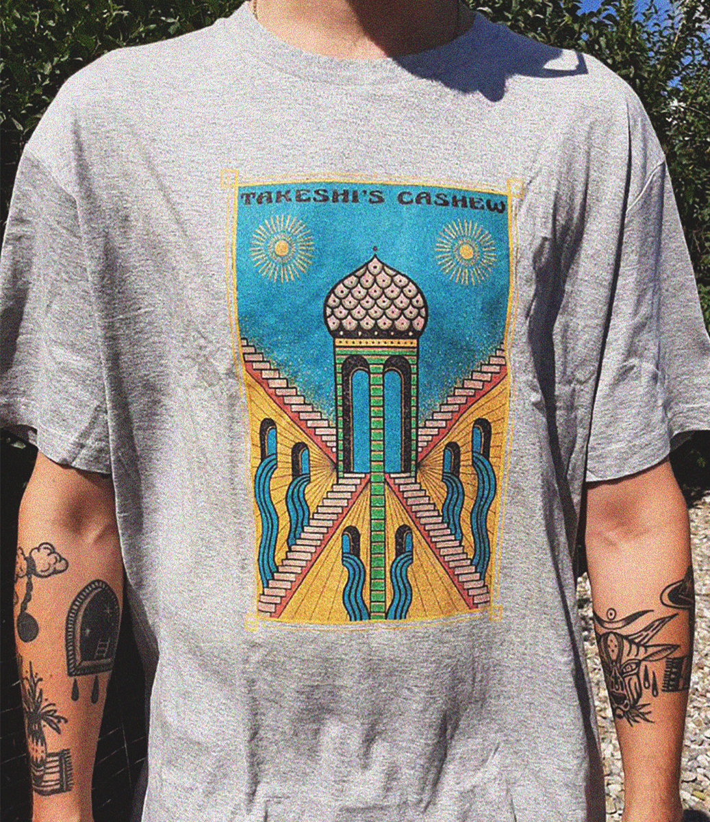 FLOATING CASTLE Shirt grey | Takeshi's Cashew