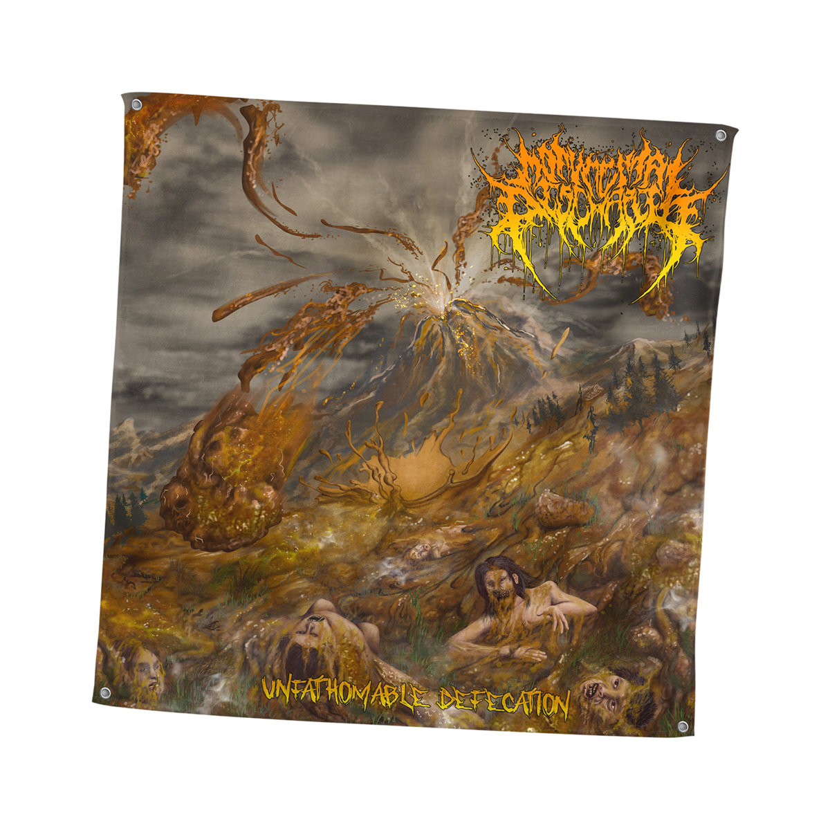 Flag - Monumental Discharge - Unfathomable Defecation | Brutal Mind