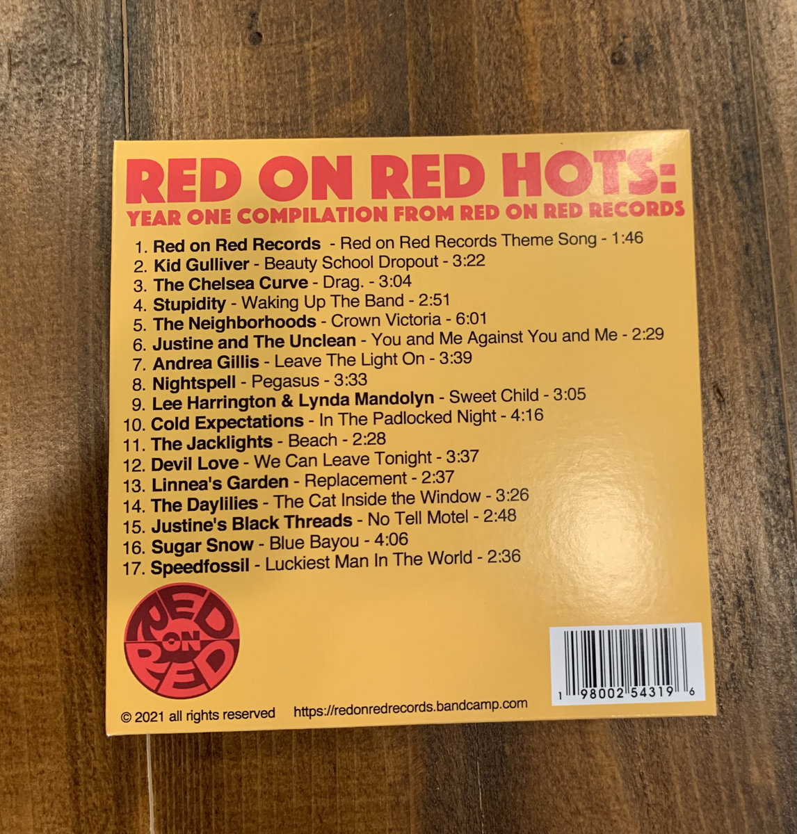 Red on Red Hots: Year One Compilation From Red on Red Records | Various ...