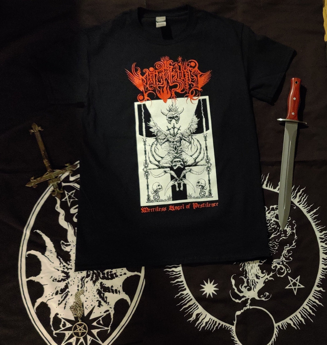 Merciless Angel of Pestilence T-shirt | Malakhim