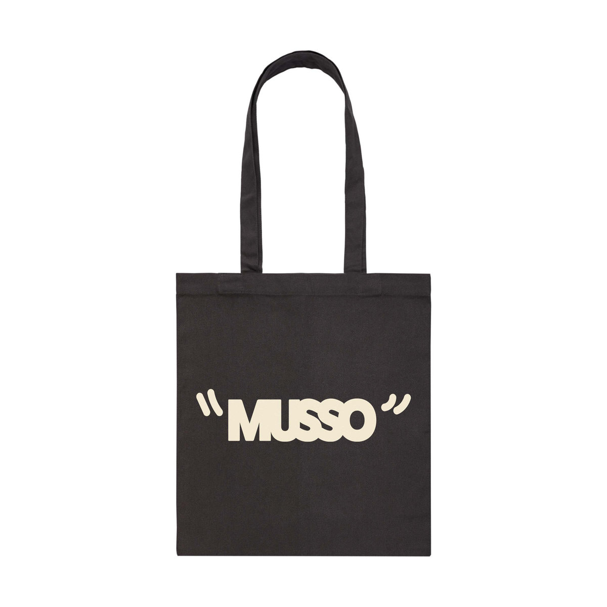 Musso Logo Tote Bag (Coal) | Ausecuma Beats