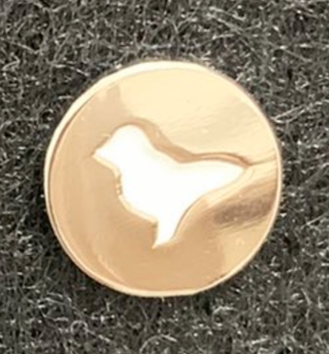 Enamel Dove (1cm diameter) | Suddi Raval