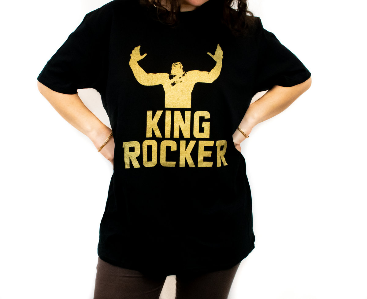 King Rocker Gold T-Shirt | The Nightingales